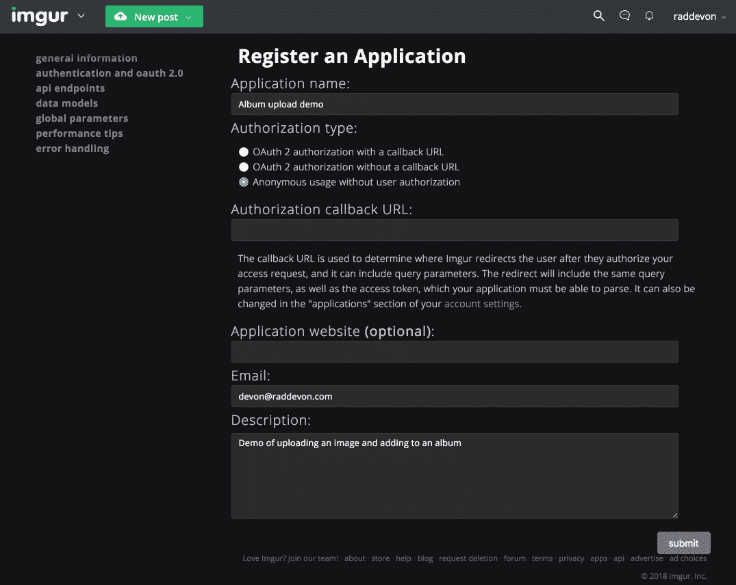 Learn To Read API Documentation by Building An Imgur Album Specific 